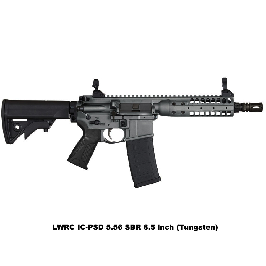 LWRC PSD SBR (Tungsten) | LWRC IC-PSD 5.56 SBR 8.5 inch (Tungsten ...