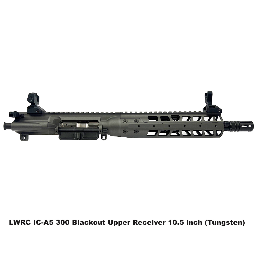 LWRC IC A5 300 Blk Upper (Tungsten) LWRC IC-A5 300 Blackout Upper ...