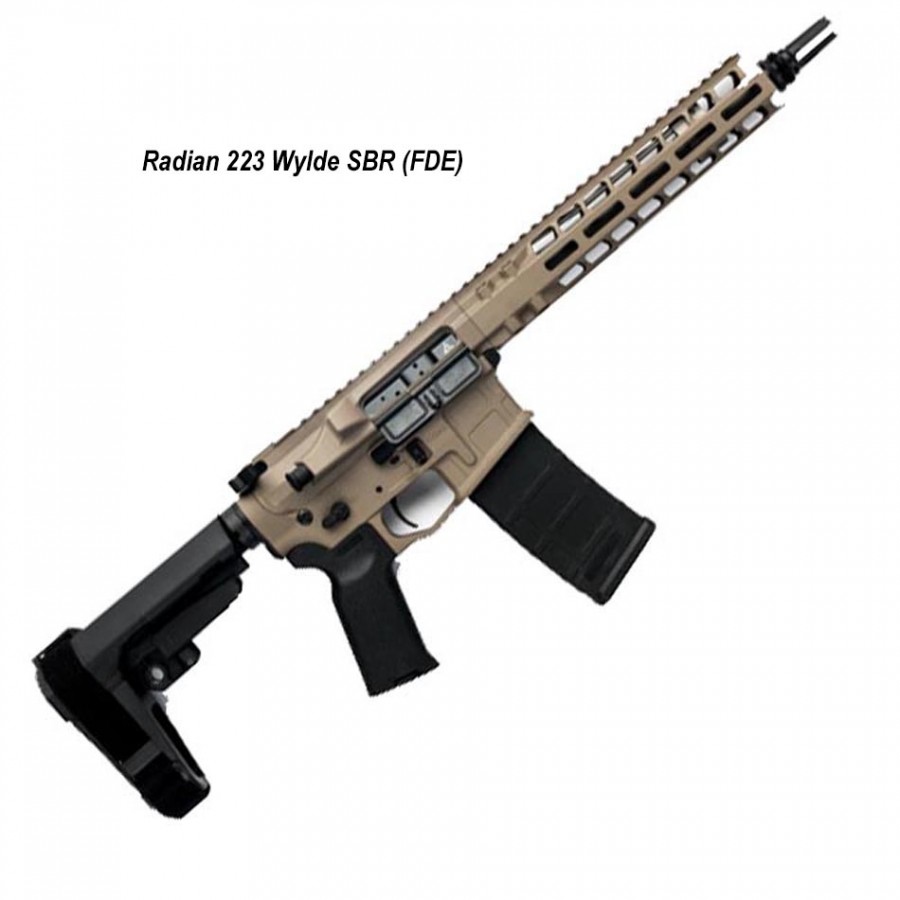 Radian Model 1 SBR (FDE) | Radian Model 1 SBR 223 Wylde 10.5 inch (FDE ...