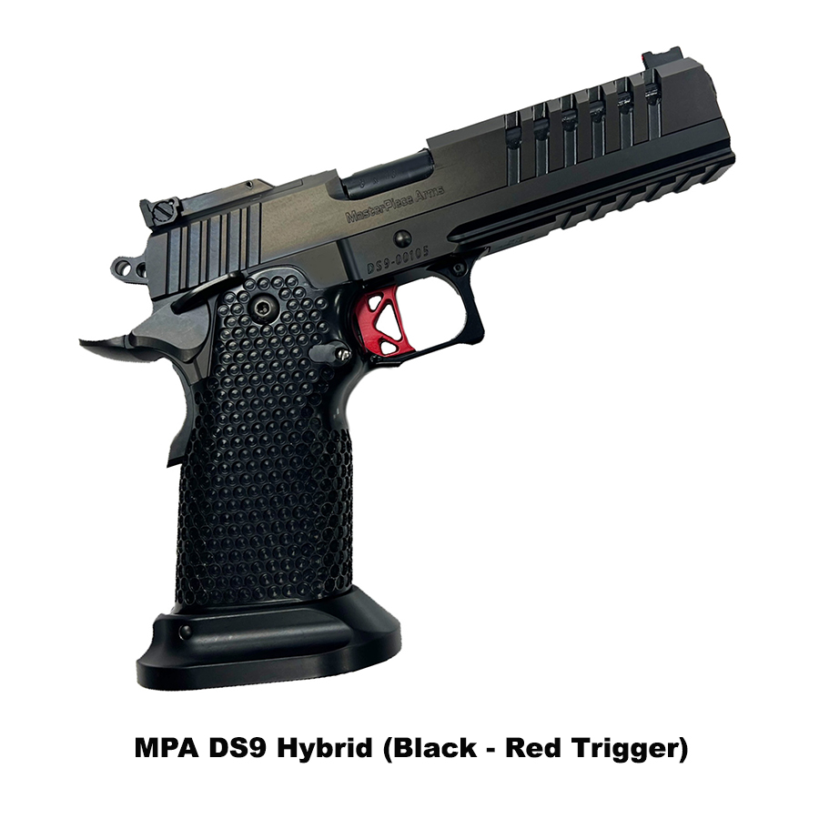 MPA DS9 Hybrid (Black - Red Trigger) | Masterpiece Arms DS9 Hybrid ...