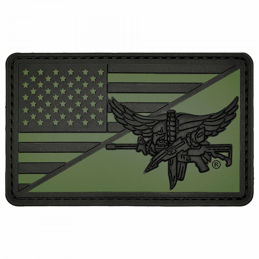 SWAT Operator Flag Patch | Center Mass, Inc