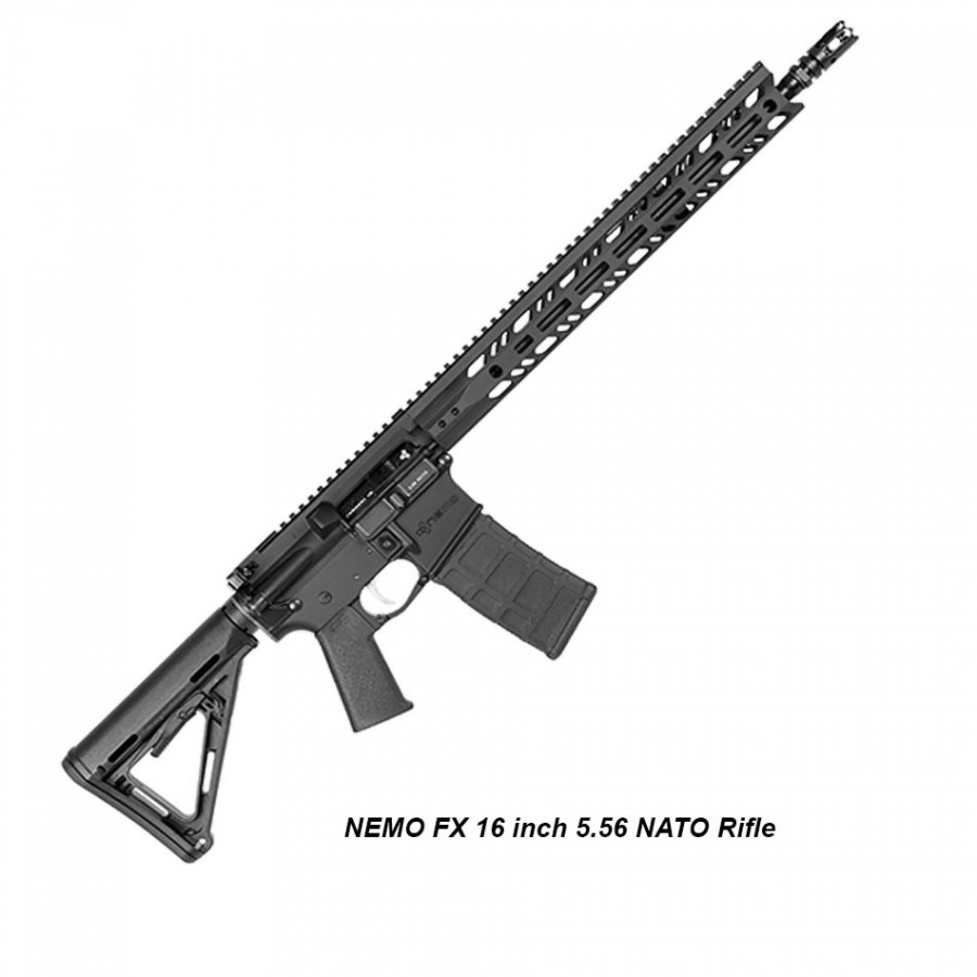 NEMO FX 16 inch 5.56 NATO Rifle | NEMO FX 5.56 NATO 16 inch SS ...