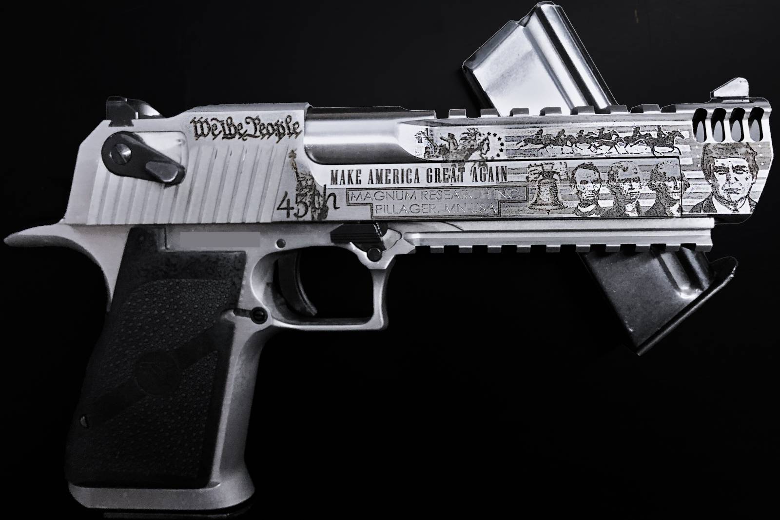 Laser Engraved Pistol Slides | Center Mass, Inc