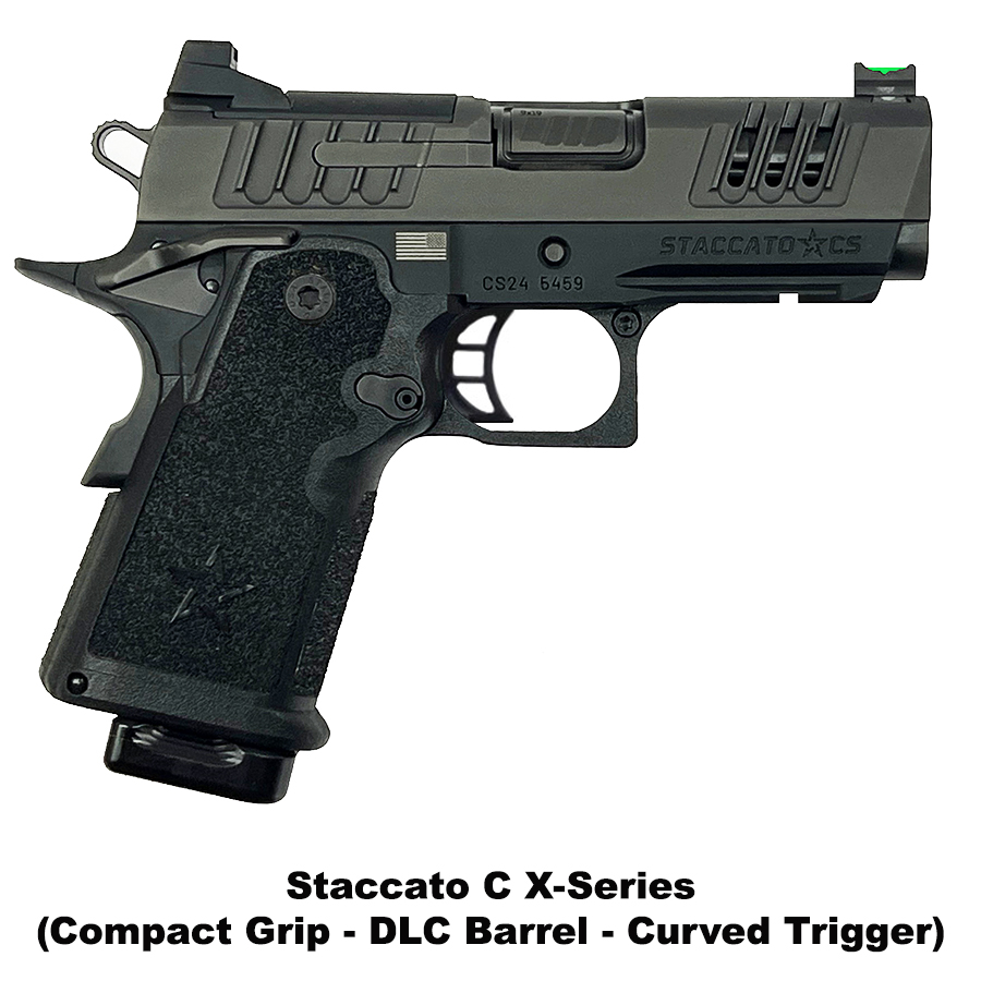 Staccato CS X-Series - Compact Grip - DLC Barrel - Curved Trigger ...