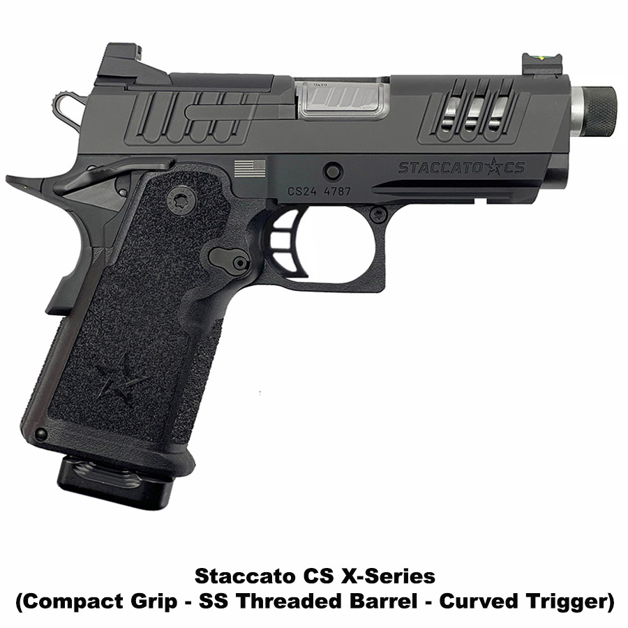 Staccato CS Threaded Barrel - X-Series - Compact Grip - SS Barrel ...