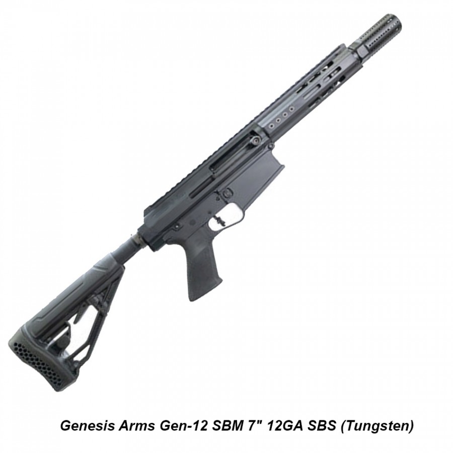 Genesis Arms Gen-12 SBM 7" 12GA SBS (Tungsten) | Genesis Gen 12 : Sale ...
