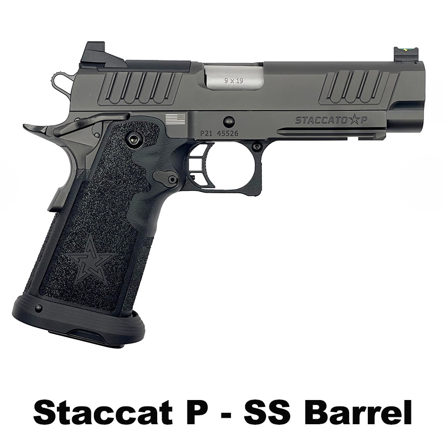 Staccato P (SS Barrel) | Staccato 2011 P DUO/DPO Optics Ready - SS ...