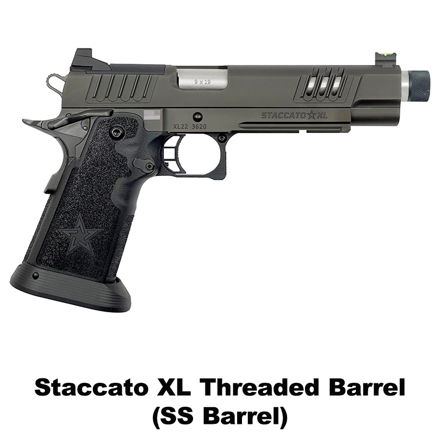 Staccato XL Threaded Barrel - SS Barrel | Staccato 2011 XL Threaded ...