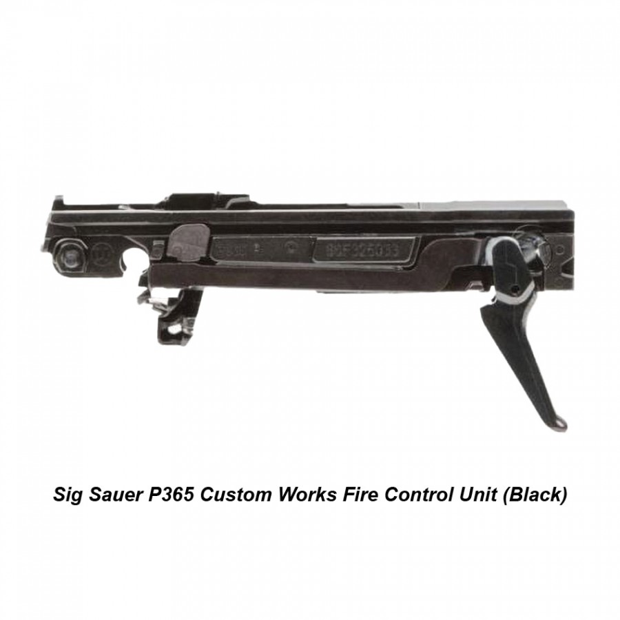 Sig Sauer P365 Custom Works Fire Control Unit (Black) | Sig P365 FCU ...