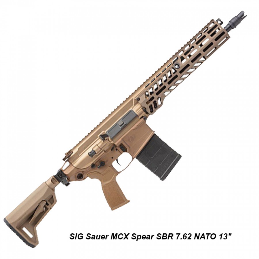 SIG Sauer MCX Spear SBR 7.62 NATO 13" | Sig MCX Spear | Sig MCX : Sale ...