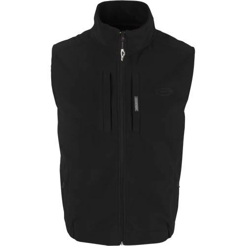 Black Windproof Layering Vest Large | Gradys Great Outdoors