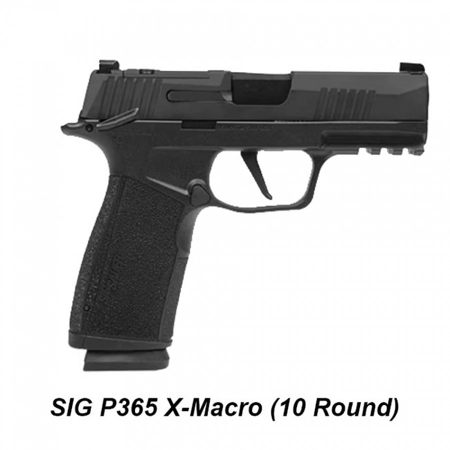 Sig Sauer P365-XMacro Compact Pistol (10 Round) | Sig Sauer P365 : Sale ...