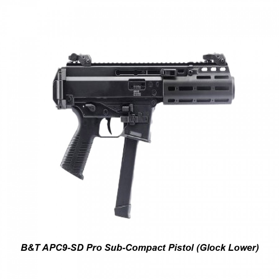 B&T APC9-SD Pro Sub-Compact Pistol (Glock Lower) | B&T APC 9 : Sale ...
