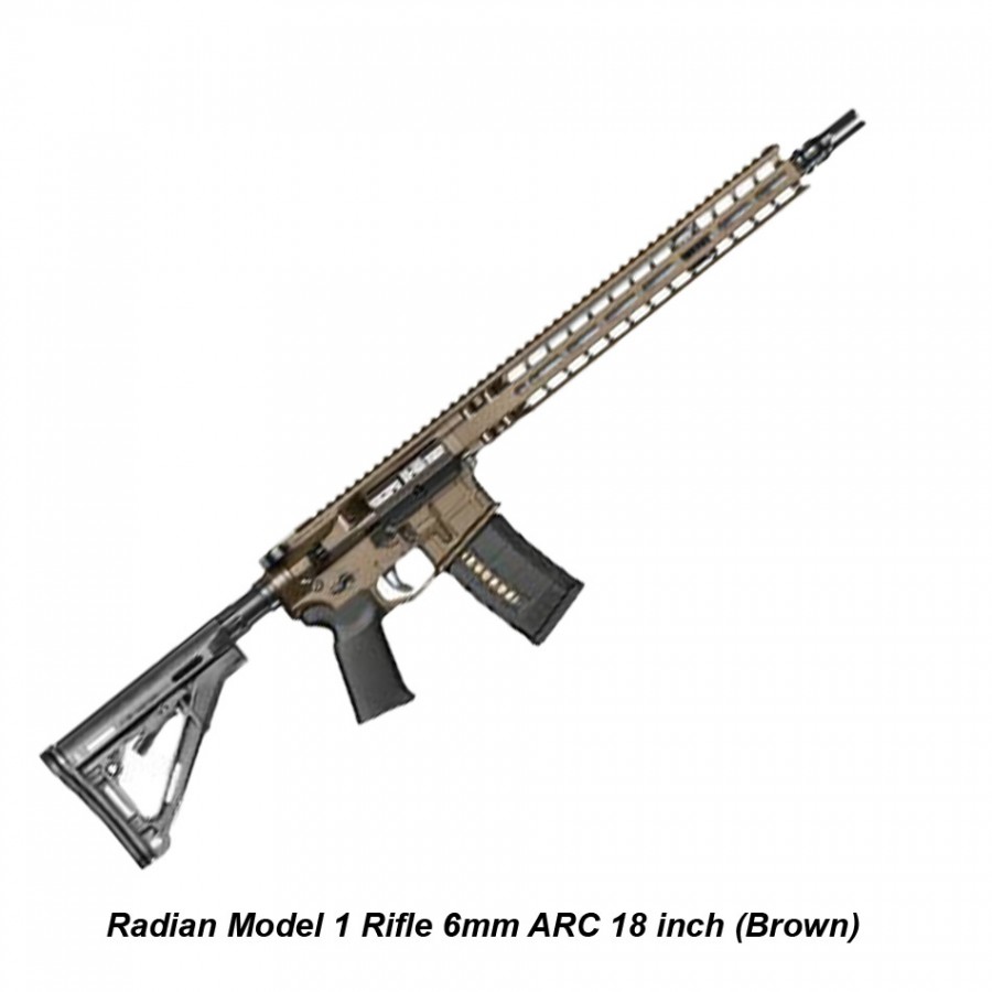 Radian Model 1 Rifle 6mm ARC 18 inch (Brown) | Radian Model 1 : Sale ...