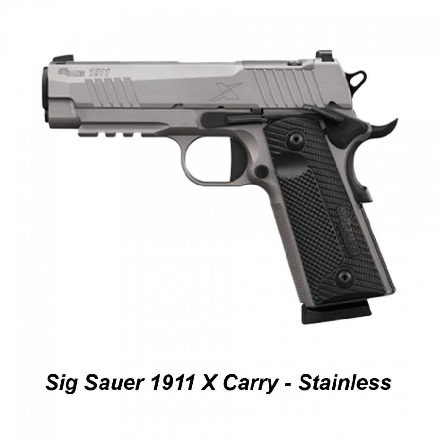 Sig Sauer 1911 X Carry 45 ACP (Stainless) | Sig 1911 : Sale - XGAguns.com