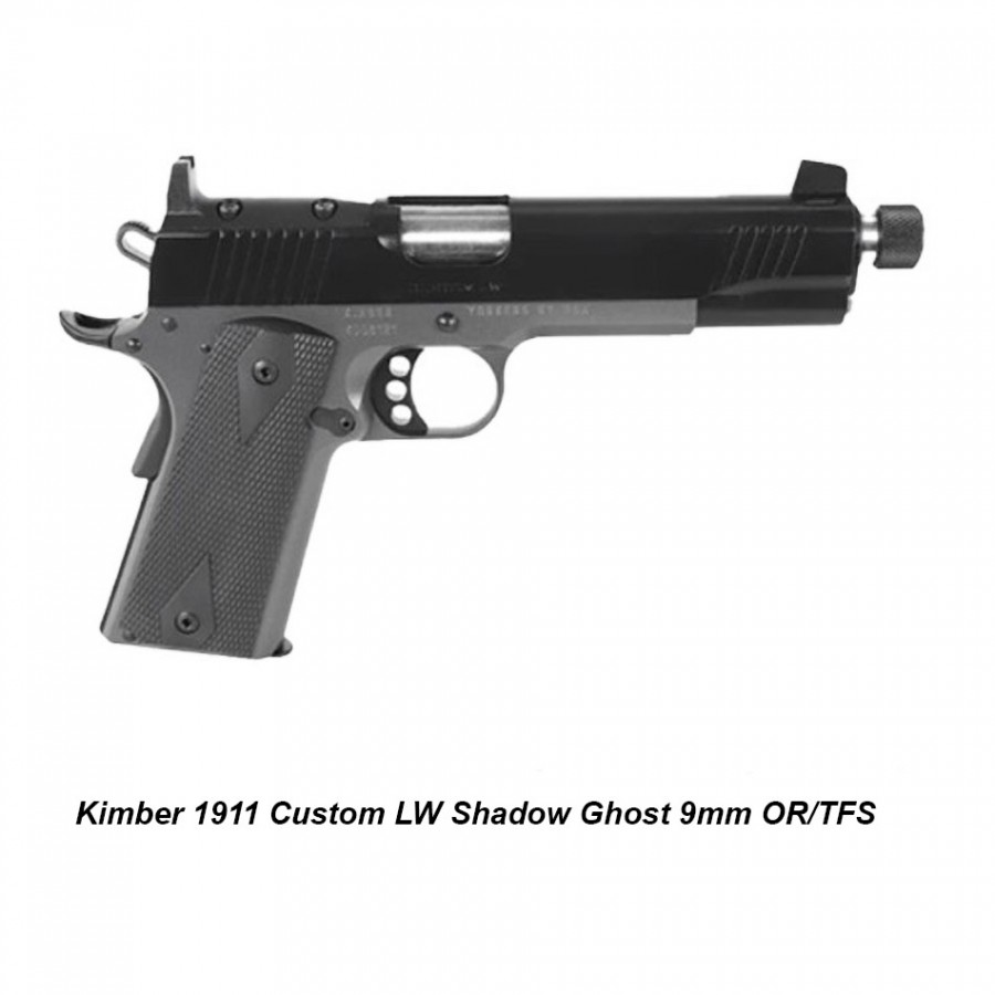 Kimber 1911 Custom LW Shadow Ghost 9mm Optic Ready (TFS) | Kimber 1911 ...