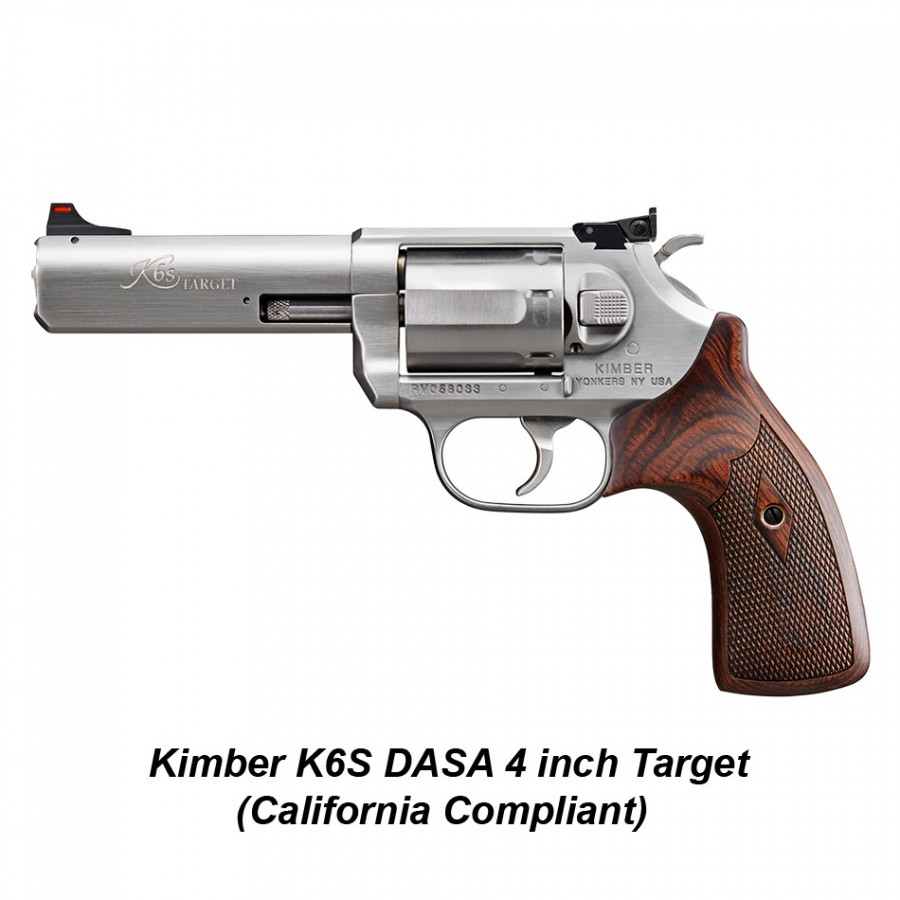 Kimber K6S DASA 4 inch Target (California Compliant) | Kimber K6S ...