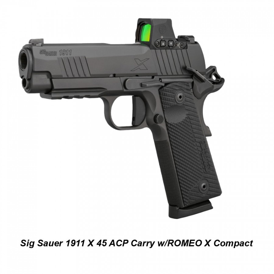 Sig Sauer 1911 X 45 ACP Carry w/ROMEO X Compact (Coyote Tan) | SIG ...