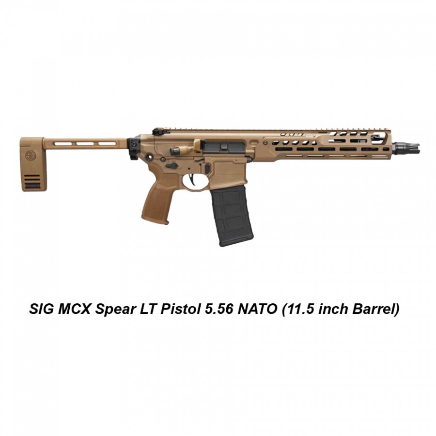 SIG MCX Spear LT Pistol 5.56 NATO (11.5 inch Barrel) | Sig MCX : for ...