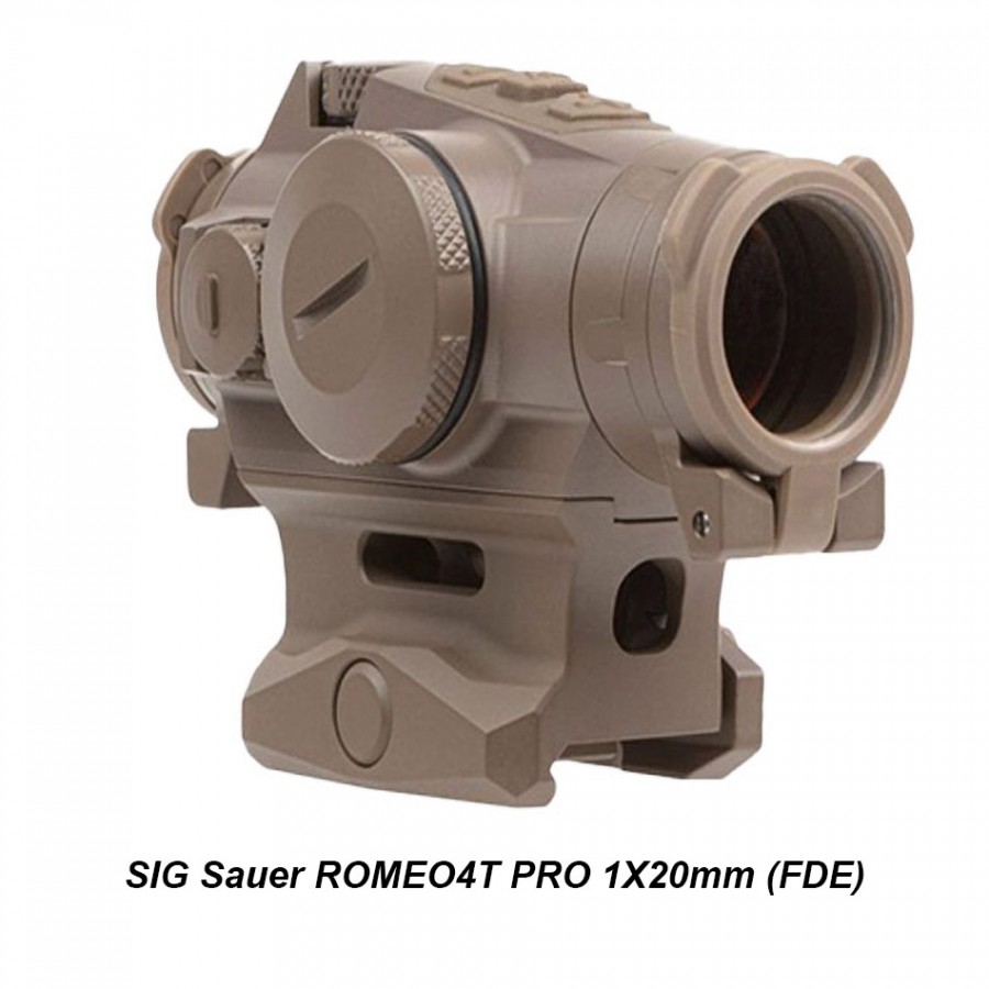 SIG Sauer ROMEO4T PRO 1X20mm (FDE) | SIG ROMEO 4 : for Sale - XGAguns.com
