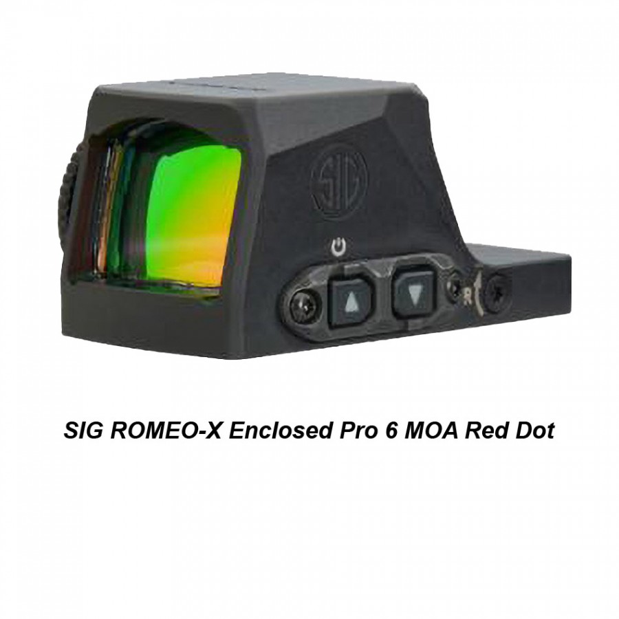 SIG ROMEO-X Enclosed Pro 6 MOA Red Dot | SIG ROMEO X : for Sale ...