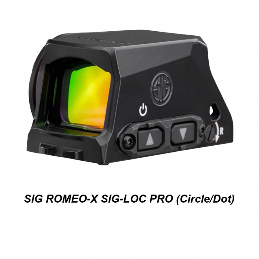 SIG ROMEO-X SIG-LOC PRO (Red Circle/Dot) | SIG ROMEO X : for Sale ...
