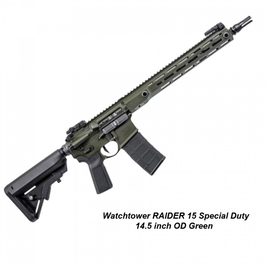 Watchtower RAIDER 15 Special Duty 14.5 inch (ODGreen) | Watchtower ...