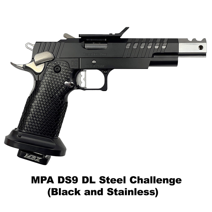 MPA DS9 DL Steel Challenge Pistol | Black and Stainless : Sale ...