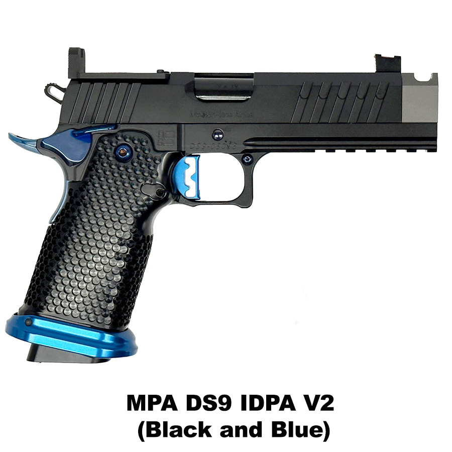 MPA DS9 IDPA V2 | Masterpiece Arms - DS9 IDPA V2 - Black & Blue : Sale ...