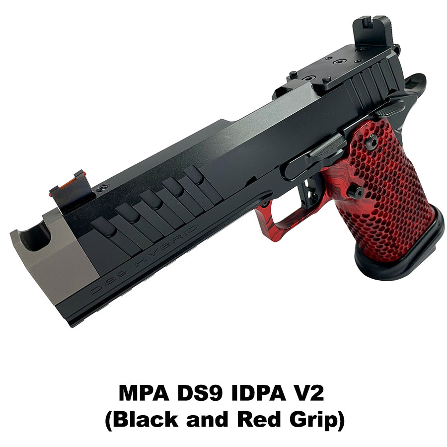 MPA DS9 IDPA V2 | Masterpiece Arms - DS9 Hybrid IDPA V2 - Black & Red ...