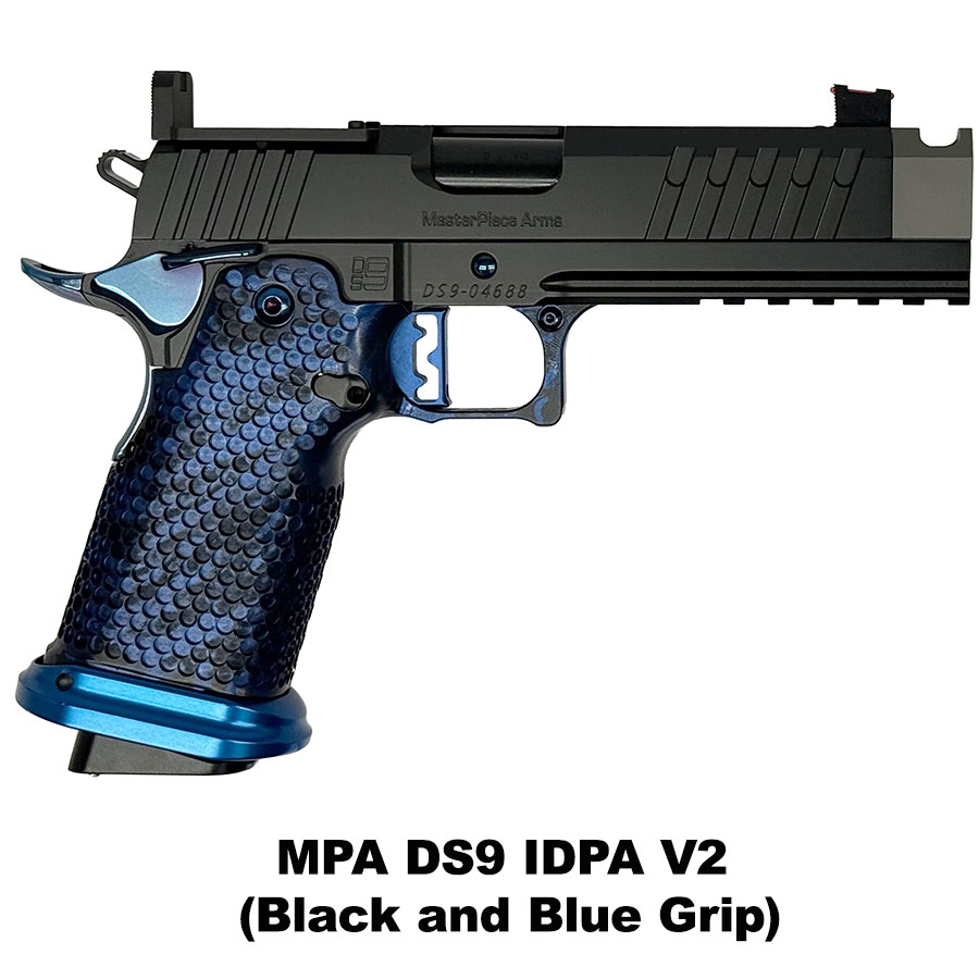 MPA DS9 IDPA V2 | Masterpiece Arms - DS9 Hybrid IDPA V2 - Black & Blue ...
