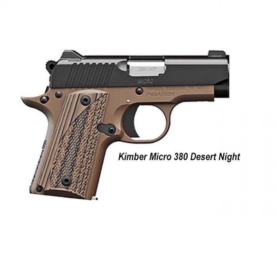 Kimber Micro 380 Desert Night | Kimber Desert Night - XGAguns.com