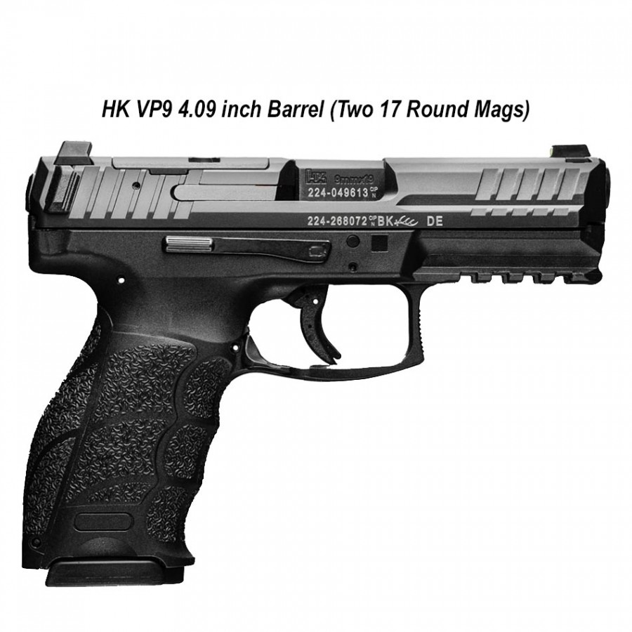 HK VP9 4.09 inch Barrel (Two 17 Round Mags)