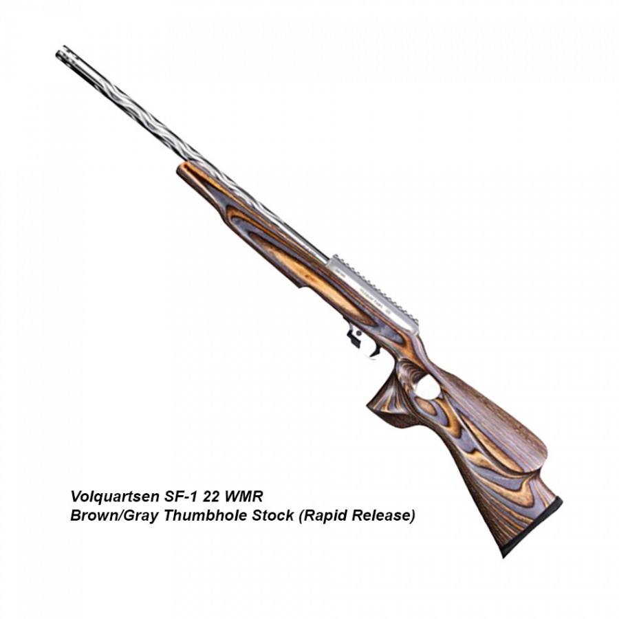 Volquartsen SF-1 22 WMR w/ Brown/Gray Thumbhole Stock (Rapid Release ...