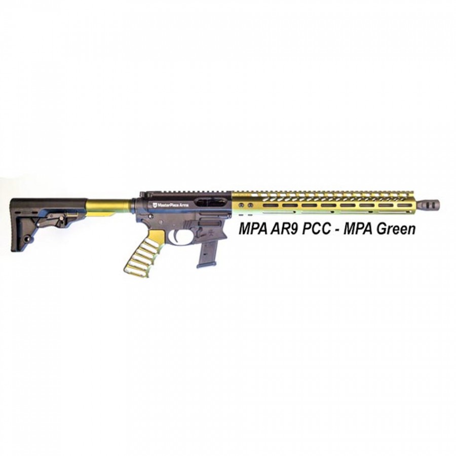 MPA AR9 PCC (Pistol Caliber Carbine) MPA Green