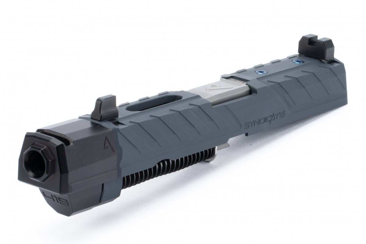 Agency Arms P320 S4 XFull Gray Completion Kit w/ 419S, RMR Footprint ...