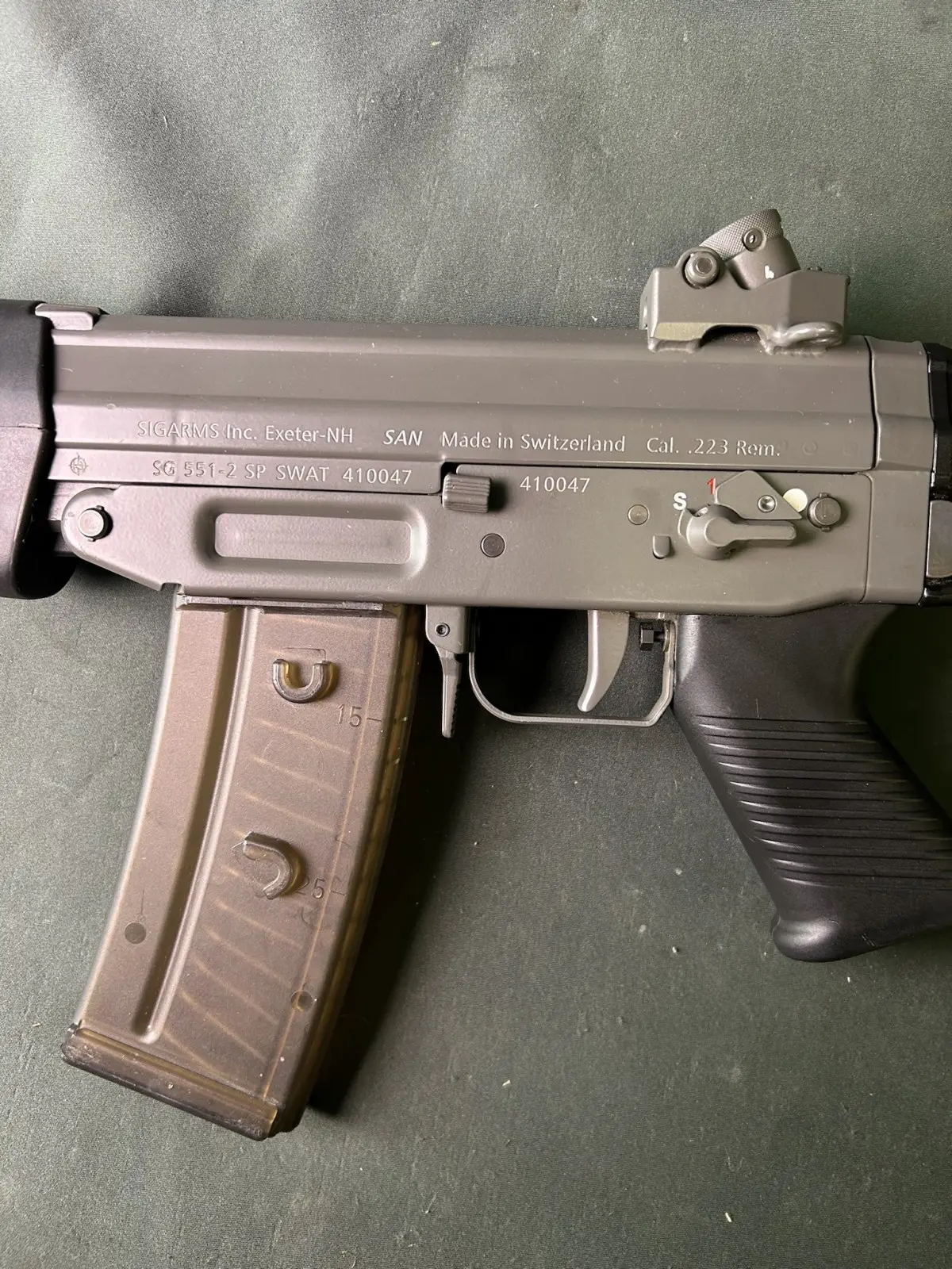 Swiss Sig SG 551-2 SP SWAT 14.3" Barrel LE Import SBR - Semi Auto ...